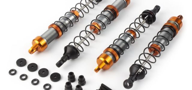 HPI Aluminum Threaded Shocks For The Jumpshot Trucks - Radio Control News