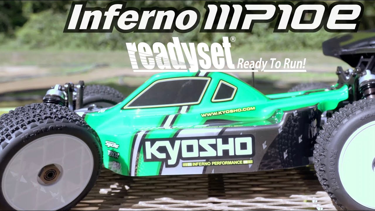 Kyosho Inferno MP10 Readyset Color Type 1 Green [VIDEO] - Radio Control News