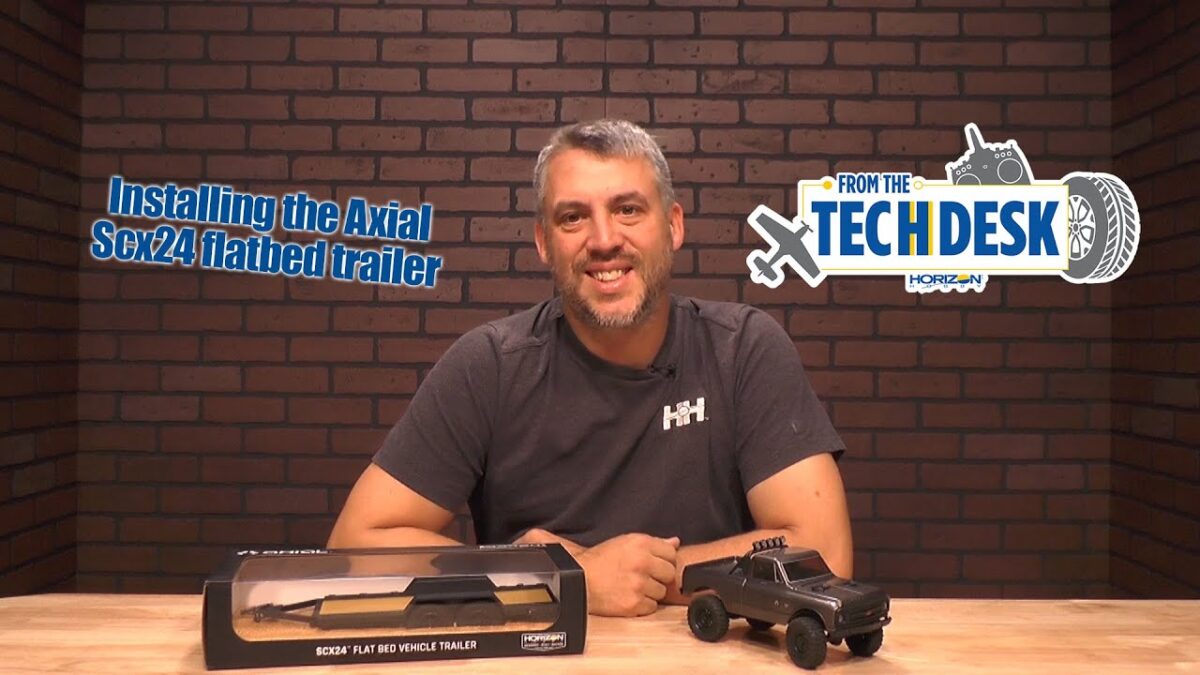 How To: Installing The Axial SCX24 Flatbed Trailer [VIDEO] - Radio ...